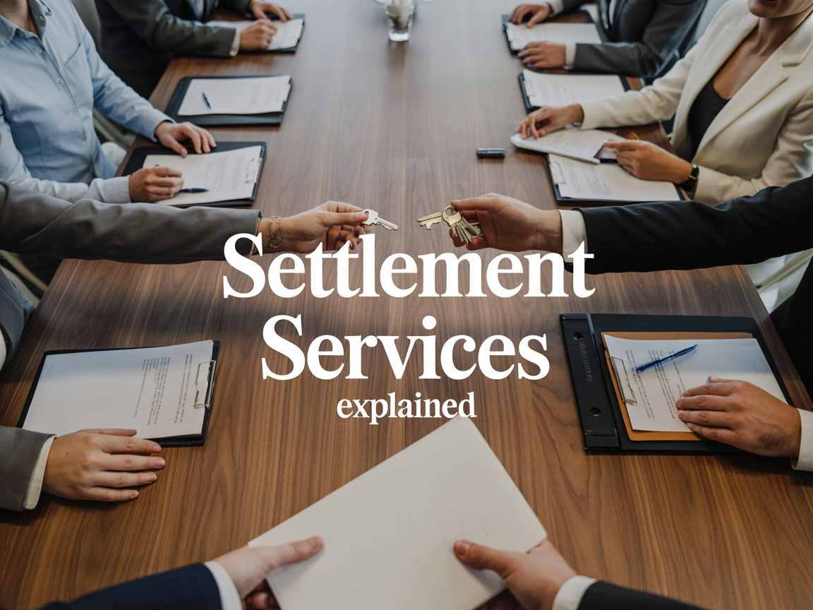 Understanding Settlement Services in Real Estate - Easy Title Search Blog